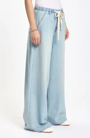 DAZE Cabana High Waist Wide Leg Jeans