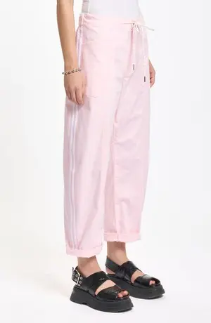 DAZE Villa Cuffed Drawstring Pants - Petal