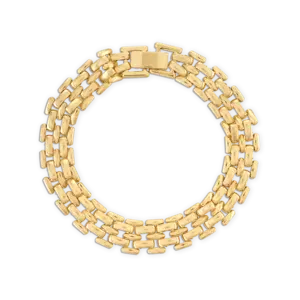 Alexa Leigh Gold Filled Watch Link Bracelet - Yellow Gold