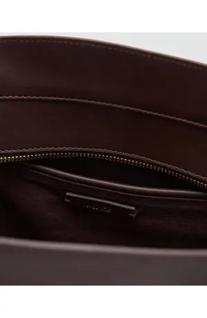 Mango Natural Fiber Shoulder Bag