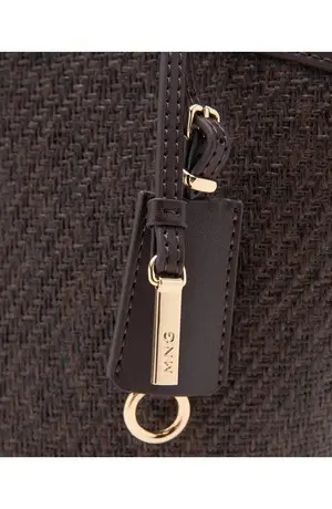 Mango Natural Fiber Shoulder Bag