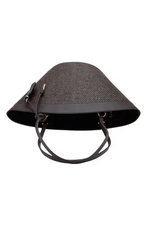 Mango Natural Fiber Shoulder Bag