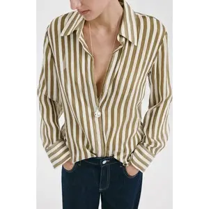 Mango Striped Shirts For Women