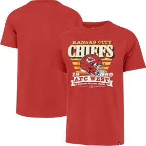 '47 Kansas City Chiefs Stripe Splash Franklin T-shirt - Red