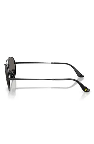 Ray-ban Oval Sunglasses - Black/dark Grey