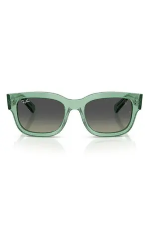 Green Framed Sunglasses