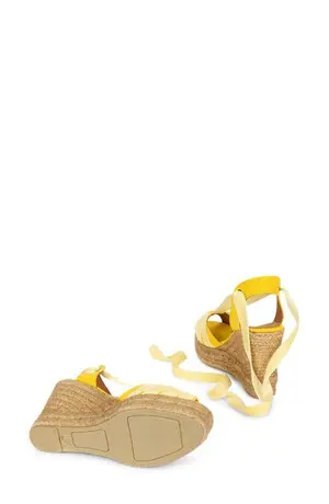Penelope Chilvers High Catalina Dali Espadrille Platform Wedge Sandal