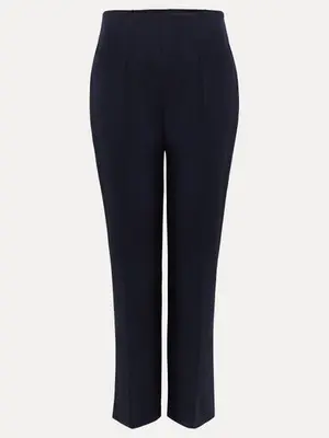 PHASE EIGHT Miah High Rise Cropped Trousers - Navy
