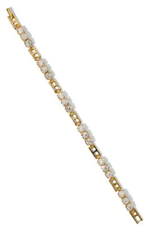 Nadri Delancey Line Bracelet - Gold