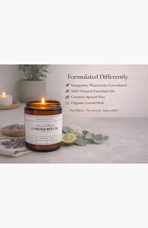 BROOKLYN NEUTRAL Unwind Ritual: Lavender Non-toxic Luxury Candle
