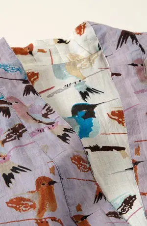 UNCOMMON GOODS Hummingbird Reversible Robe