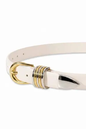 THE NOLI SHOP Blair Belt - Pearl
