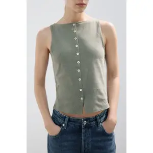 Mango Button Up Camis Tanks For Women