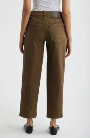 CITY BLUES High Waist Relaxed Straight Leg Jeans
