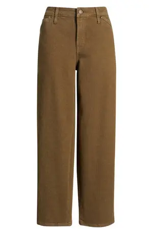 CITY BLUES High Waist Relaxed Straight Leg Jeans