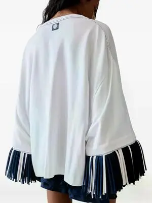 Jacquemus Cabana T-shirt With Fringe Detailing