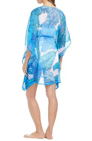 BLEU BY ROD BEATTIE Sheer Cover-up Caftan - Cool