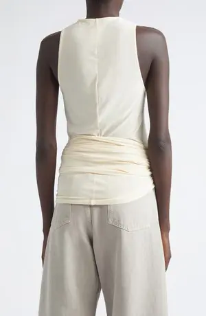 LEMAIRE Sleeveless Jersey Wrap Top