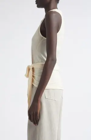 LEMAIRE Sleeveless Jersey Wrap Top