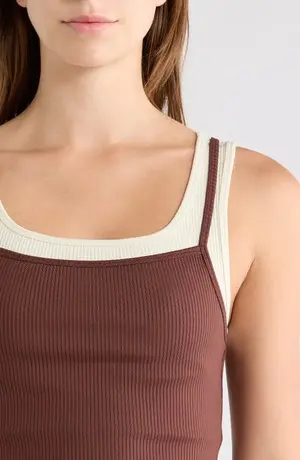 Year Of Ours Ribbed Layered Tank