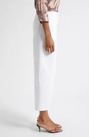 L'Agence Liora High Waist Crop Stovepipe Jeans