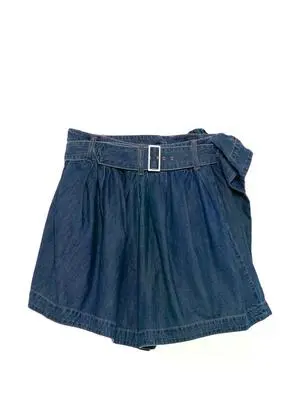 JUUN.J Belted Pleated Shorts