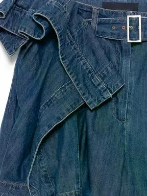 JUUN.J Belted Pleated Shorts