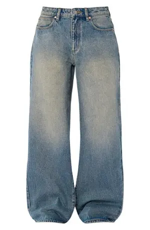 Abrand Denim Relaxed Wide Leg Jeans