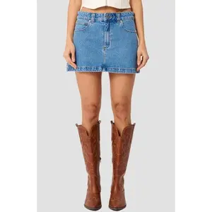 Abrand Denim Jody A-line Denim Skirt - Debbie