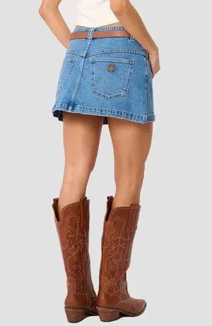 Abrand Denim Jody A-line Denim Skirt - Debbie