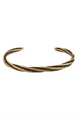 John Varvatos Twist Cuff Bracelet - Brass