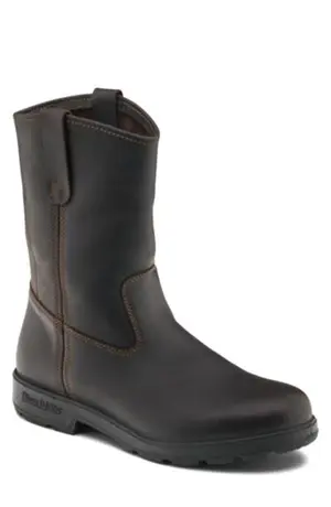 Blundstone Original Rigger Water Resistant Leather Pull-on Boots - Claret