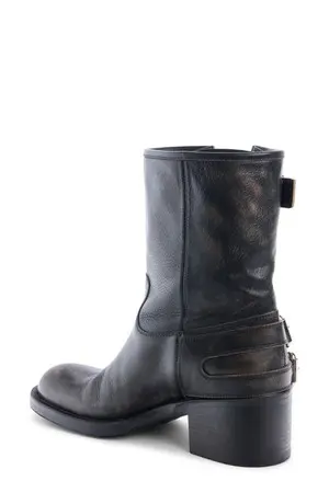 Chloé Dakota Block Heel Biker Boots