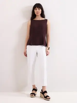 PHASE EIGHT Miah Cropped Tailored Trousers