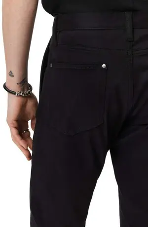 John Varvatos Motor City Slim Fit Jeans - Black