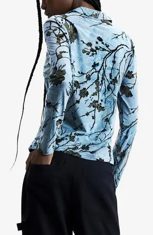 Desigual Floral Print Button-up Shirt