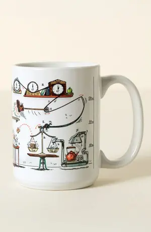 UNCOMMON GOODS Daily Life Hack Interactive Qr Mug