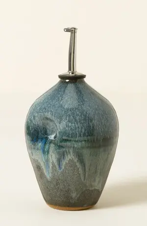 UNCOMMON GOODS Ceramic Olive Oil Cruet - Multi