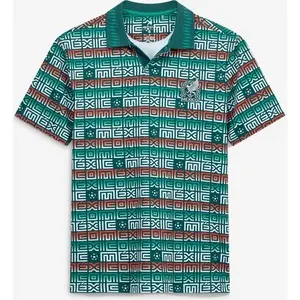 ANTIGUA Mexico National Team Golden Polo - Green