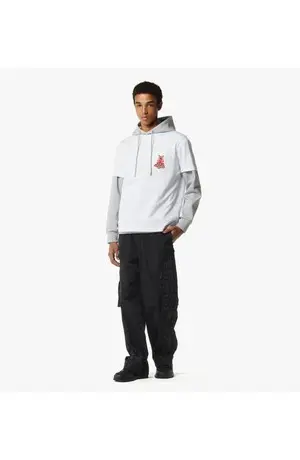 Mcm Monogram Cargo Pants In Recycled Nylon - Black