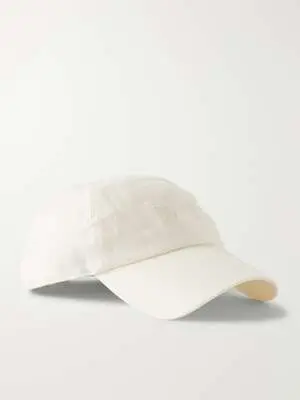 Orlebar Brown Orlebar Brown Barney Logo Baseball Cap Cream