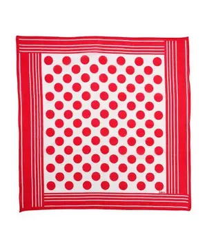 Echo Polka Dot Bandana - Red