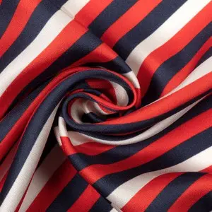 Echo Stripes Silk Scarf
