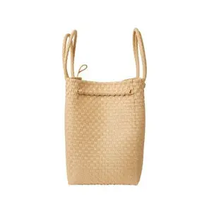 SARAH STEWART Maxi Piper Handwoven Tote - Wheat