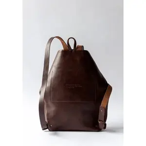 HARPER THE LABEL Folded Backpack - Walnut