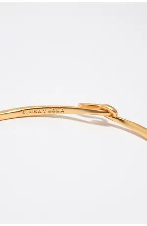 Bimba Y Lola Monkey And Banana Motif Necklace
