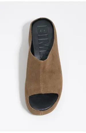 Bimba Y Lola Suede Platform Sandals