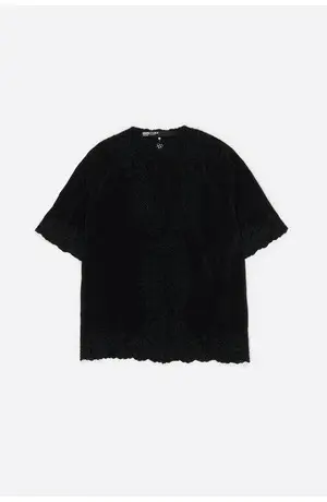 Bimba Y Lola Embroidered Shirt With V-neck