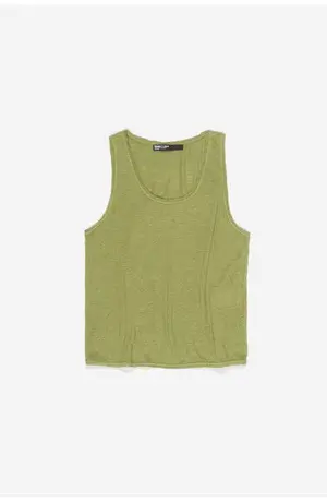 Bimba Y Lola Washed Linen Vest Top