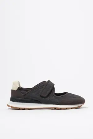 Bimba Y Lola Sporty Ballerina Shoes - Anthracite
